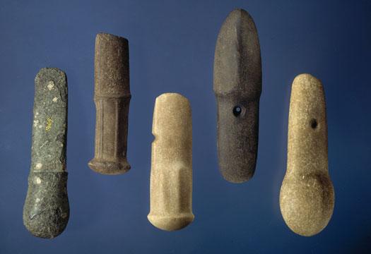 Battle axes and clubs