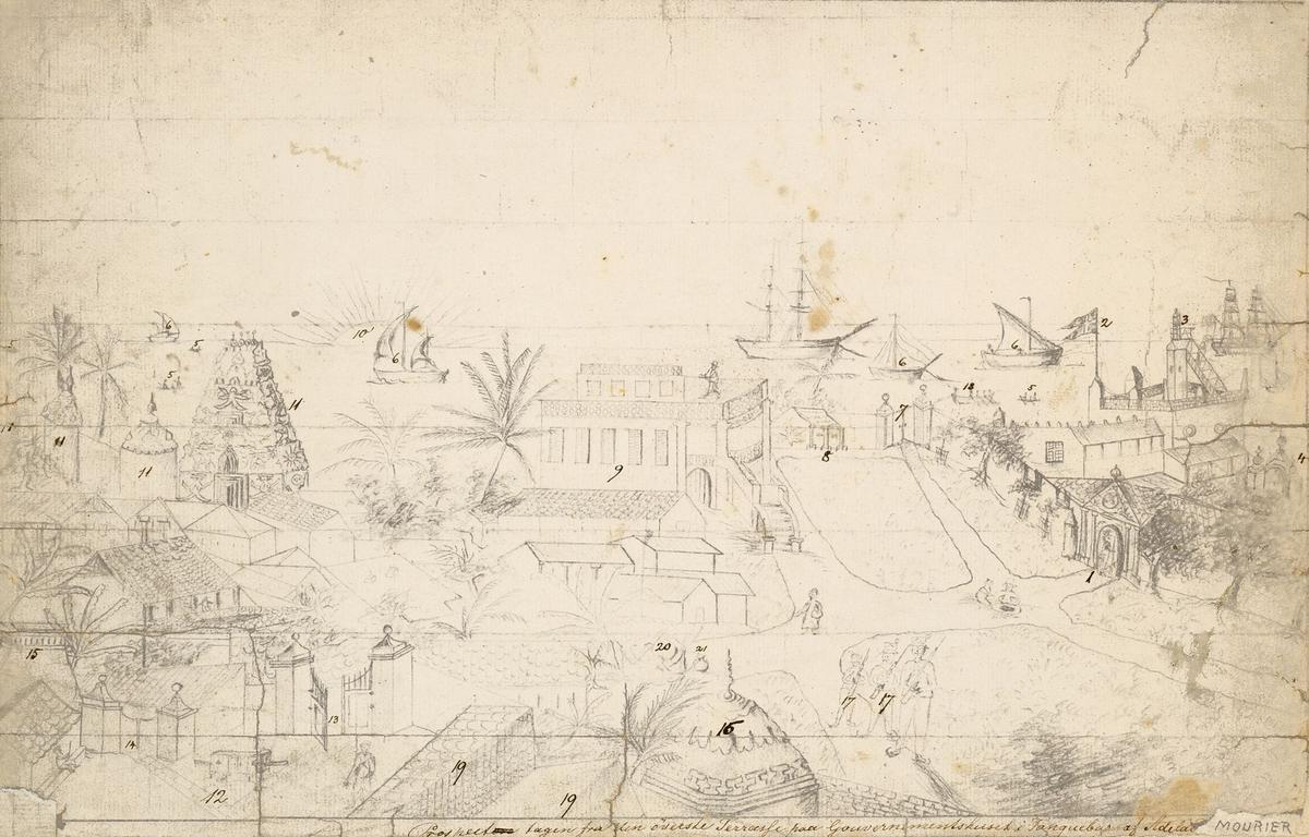 Maps and Sketches from Tranquebar (c. 1670-1845)
